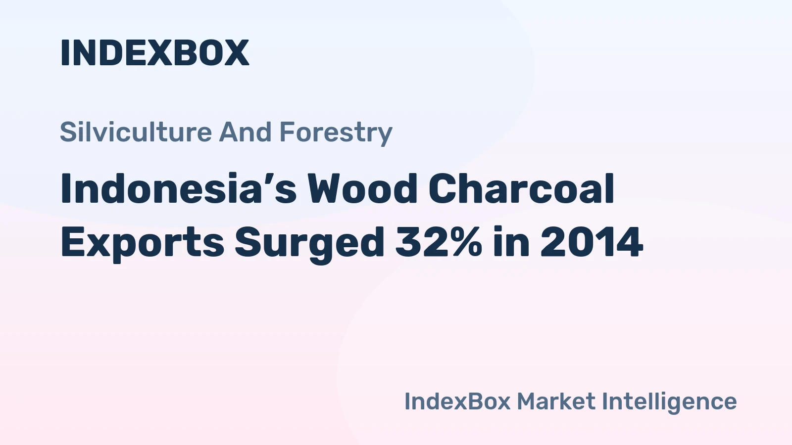 Indonesia’s Wood Charcoal Exports Surged 32% in 2014