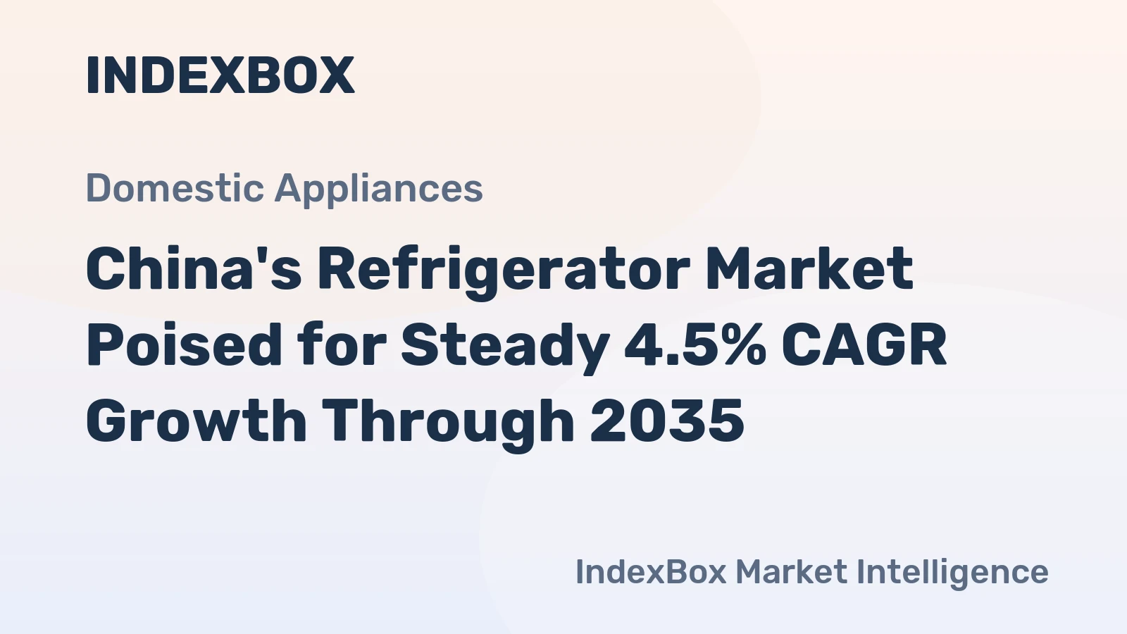 China's Refrigerator Market Poised for Steady 4.5% CAGR Growth Through 2035