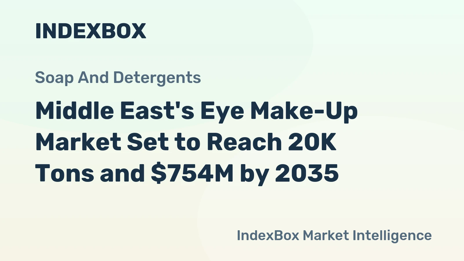 Middle East's Eye Make-Up Market Set to Reach 20K Tons and $754M by 2035