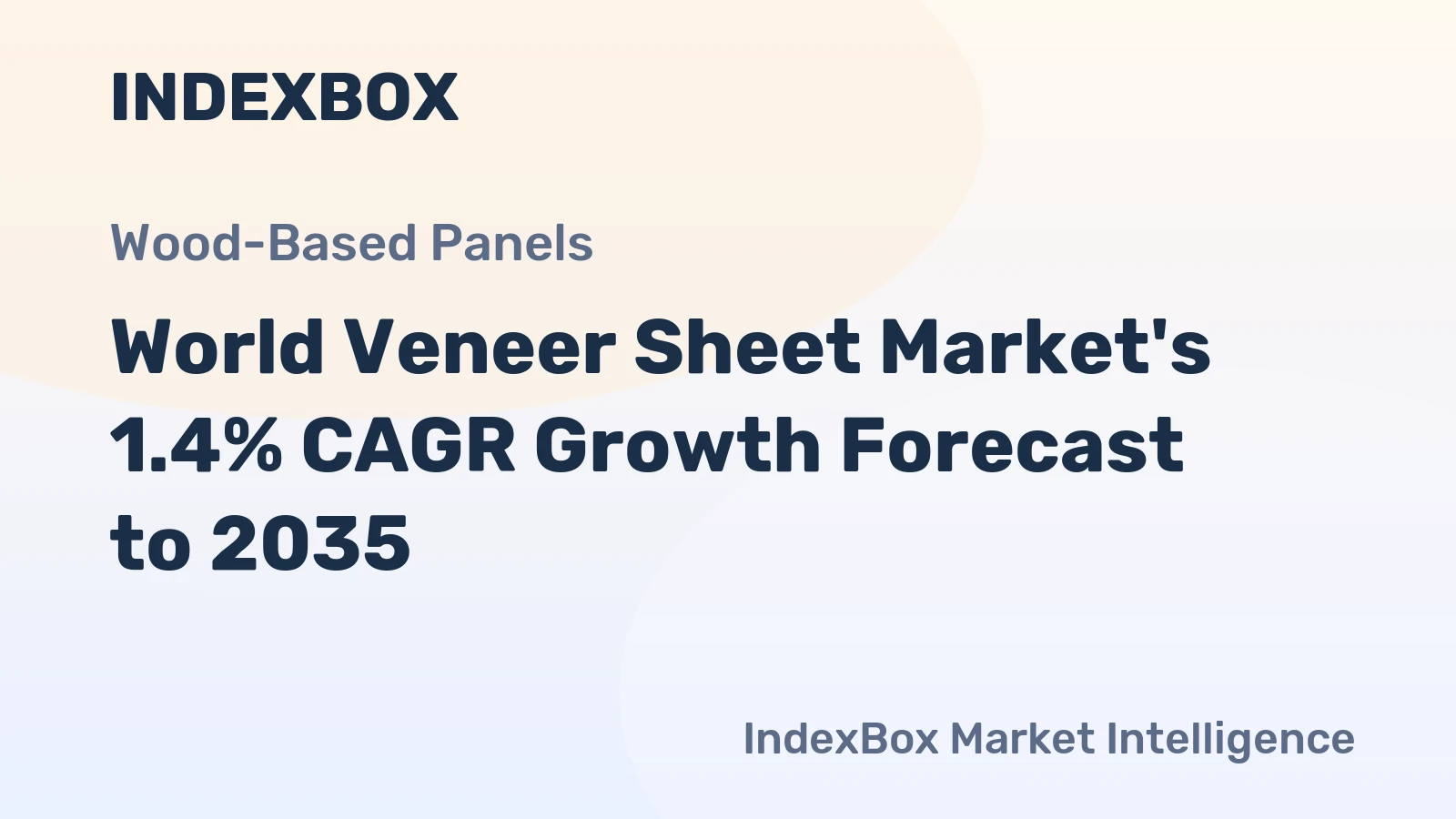 World Veneer Sheet Market's 1.4% CAGR Growth Forecast to 2035