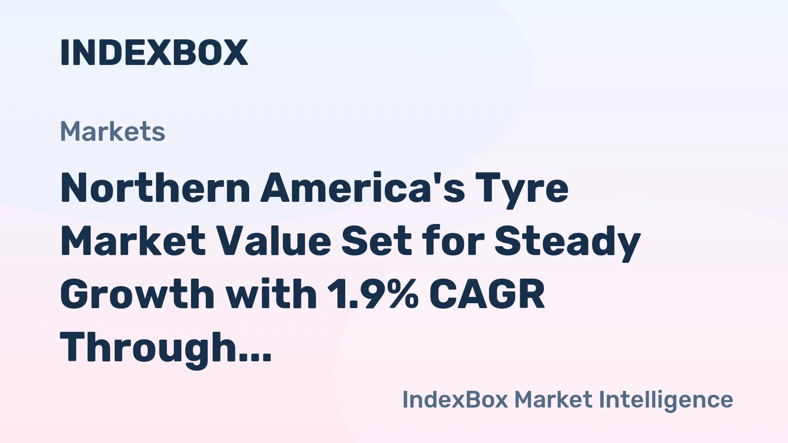Northern America's Tyre Market Value Set for Steady Growth with 1.9% CAGR Through 2035