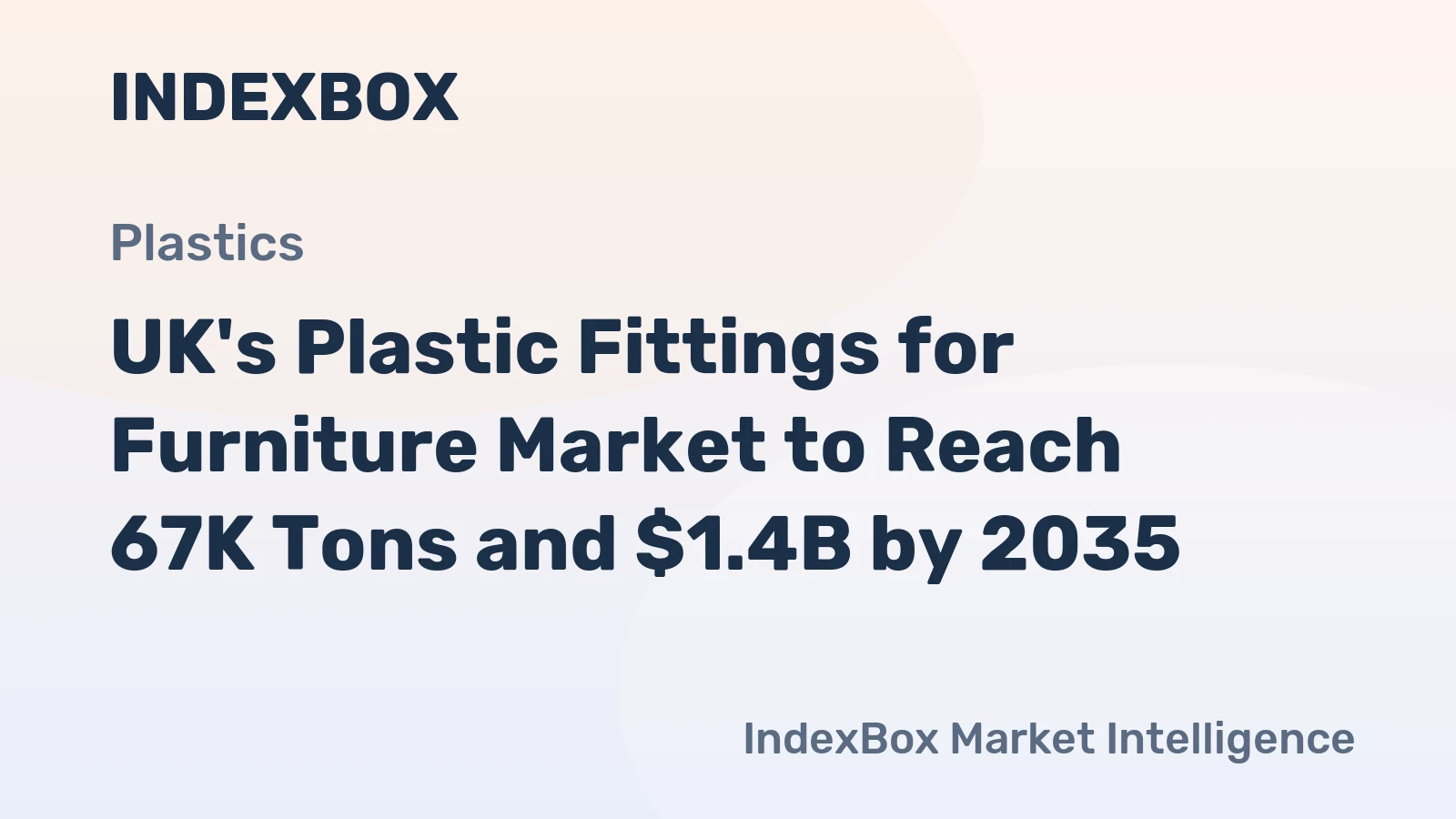 UK's Plastic Fittings for Furniture Market to Reach 67K Tons and $1.4B by 2035