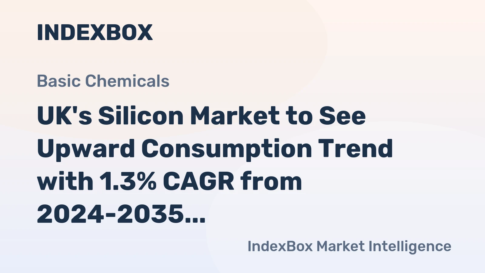 UK's Silicon Market to See Upward Consumption Trend with 1.3% CAGR from 2024-2035