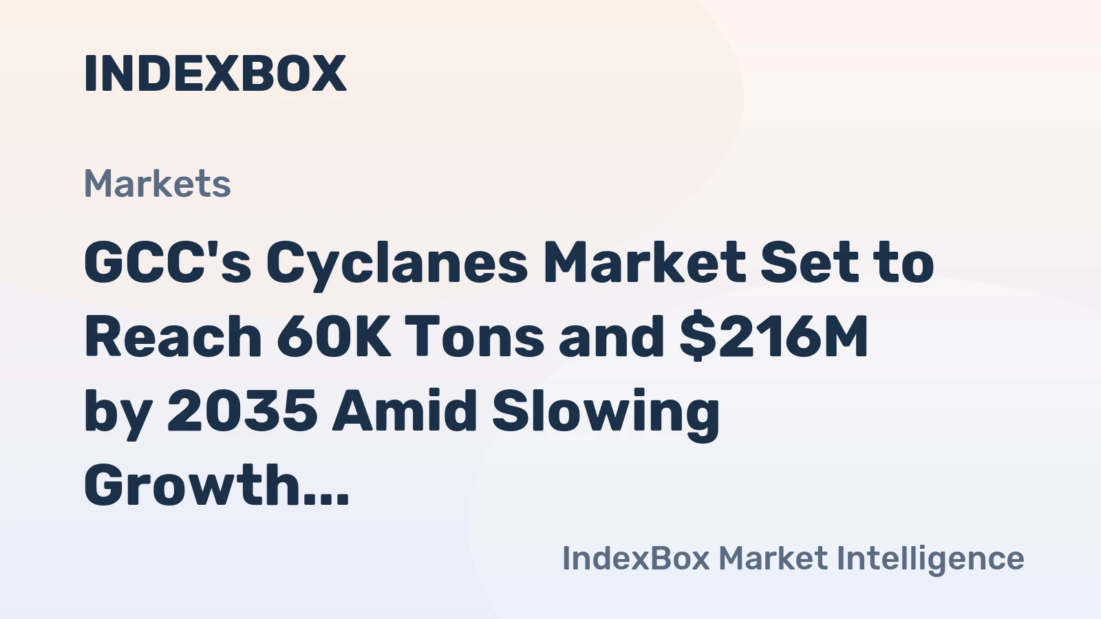 GCC's Cyclanes Market Set to Reach 60K Tons and $216M by 2035 Amid Slowing Growth