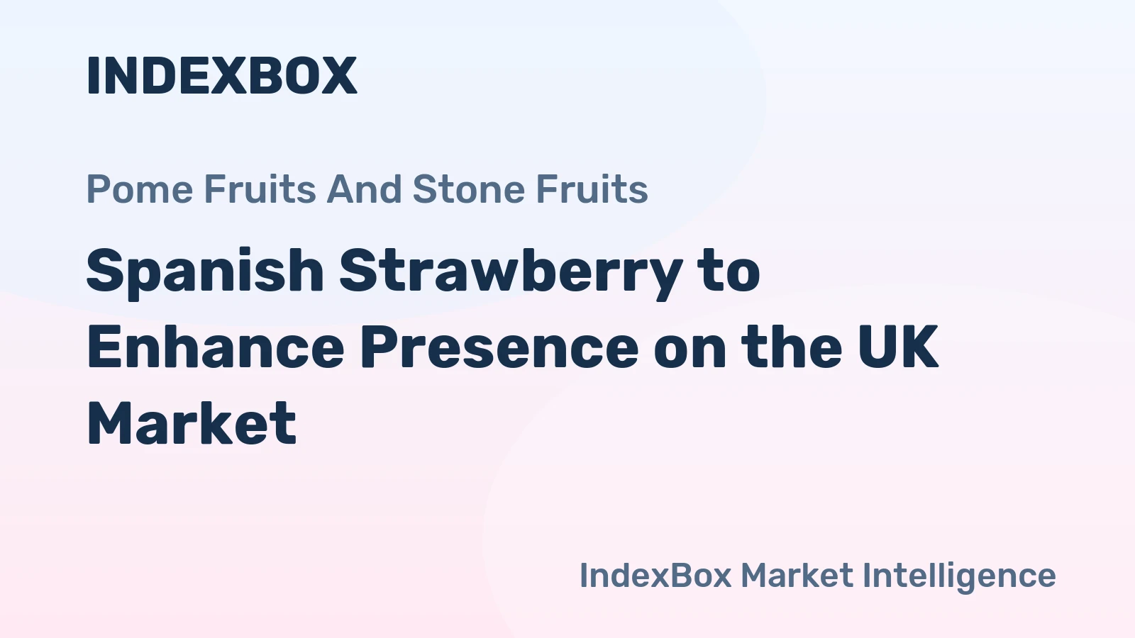 Spanish Strawberry to Enhance Presence on the UK Market