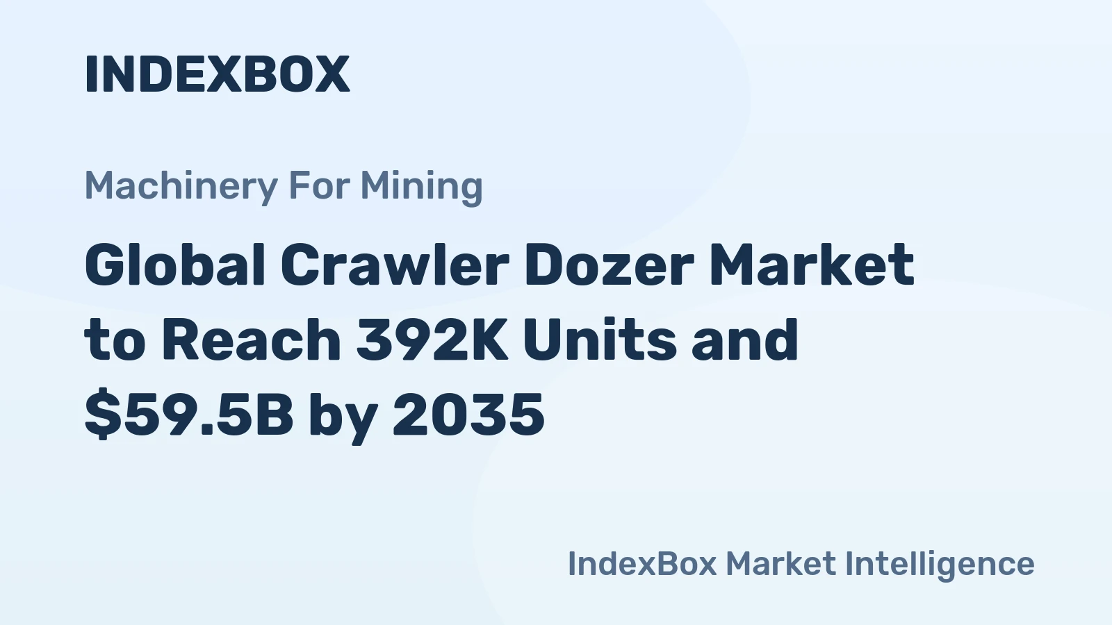 Global Crawler Dozer Market to Reach 392K Units and $59.5B by 2035