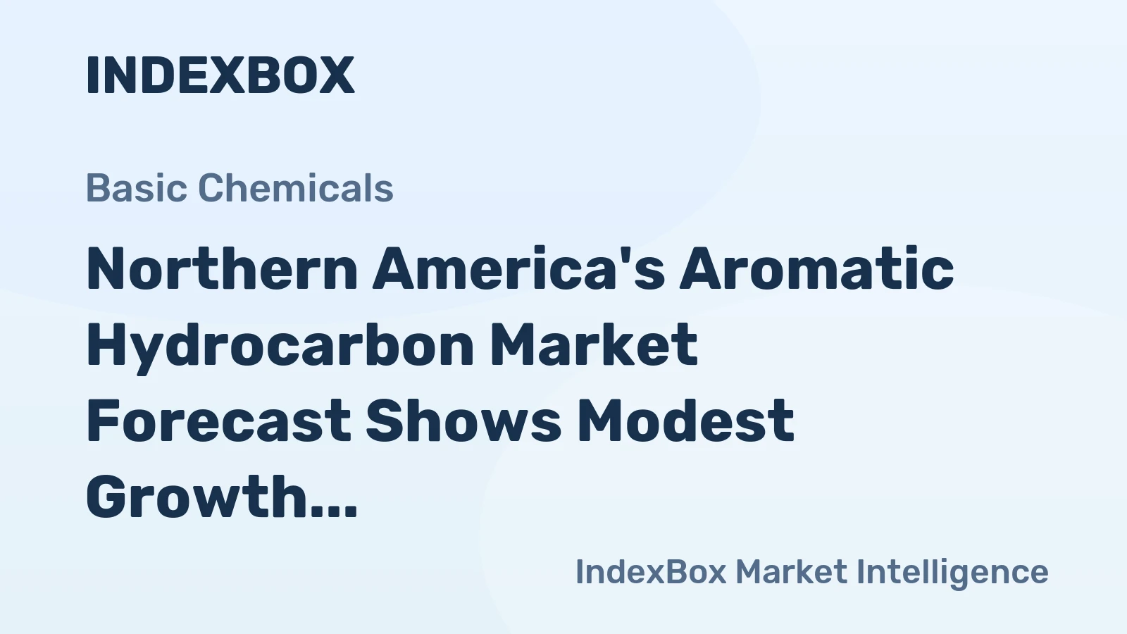 Northern America's Aromatic Hydrocarbon Market Forecast Shows Modest Growth With a 0.3% CAGR