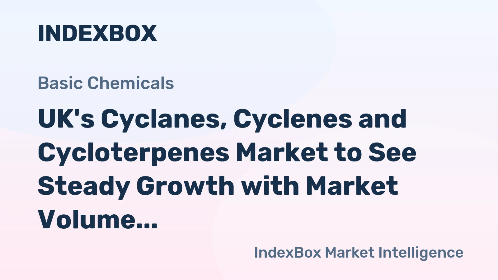 UK's Cyclanes, Cyclenes and Cycloterpenes Market to See Steady Growth with Market Volume Expected to Reach 7.4K Tons and Market Value to Reach $22M by 2035