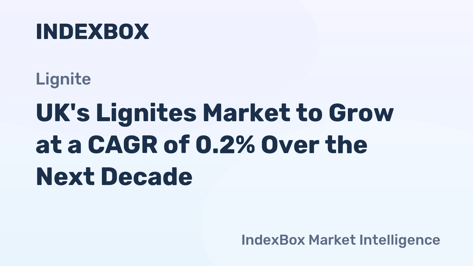 UK's Lignites Market to Grow at a CAGR of 0.2% Over the Next Decade