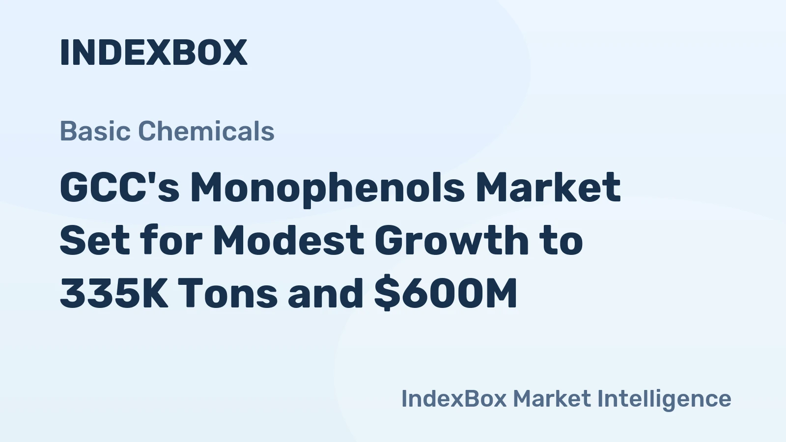GCC's Monophenols Market Set for Modest Growth to 335K Tons and $600M