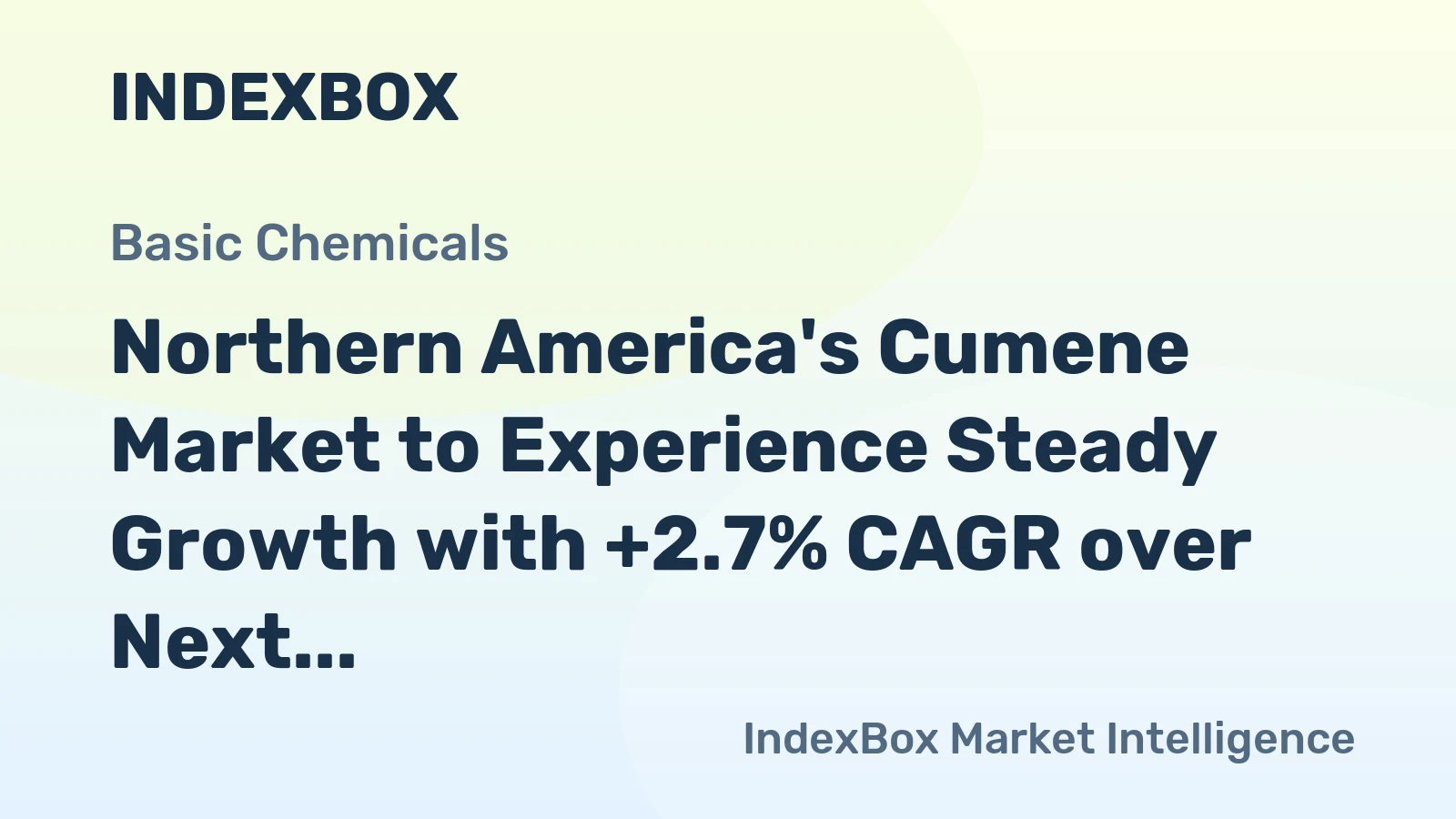 Northern America's Cumene Market to Experience Steady Growth with +2.7% CAGR over Next Decade