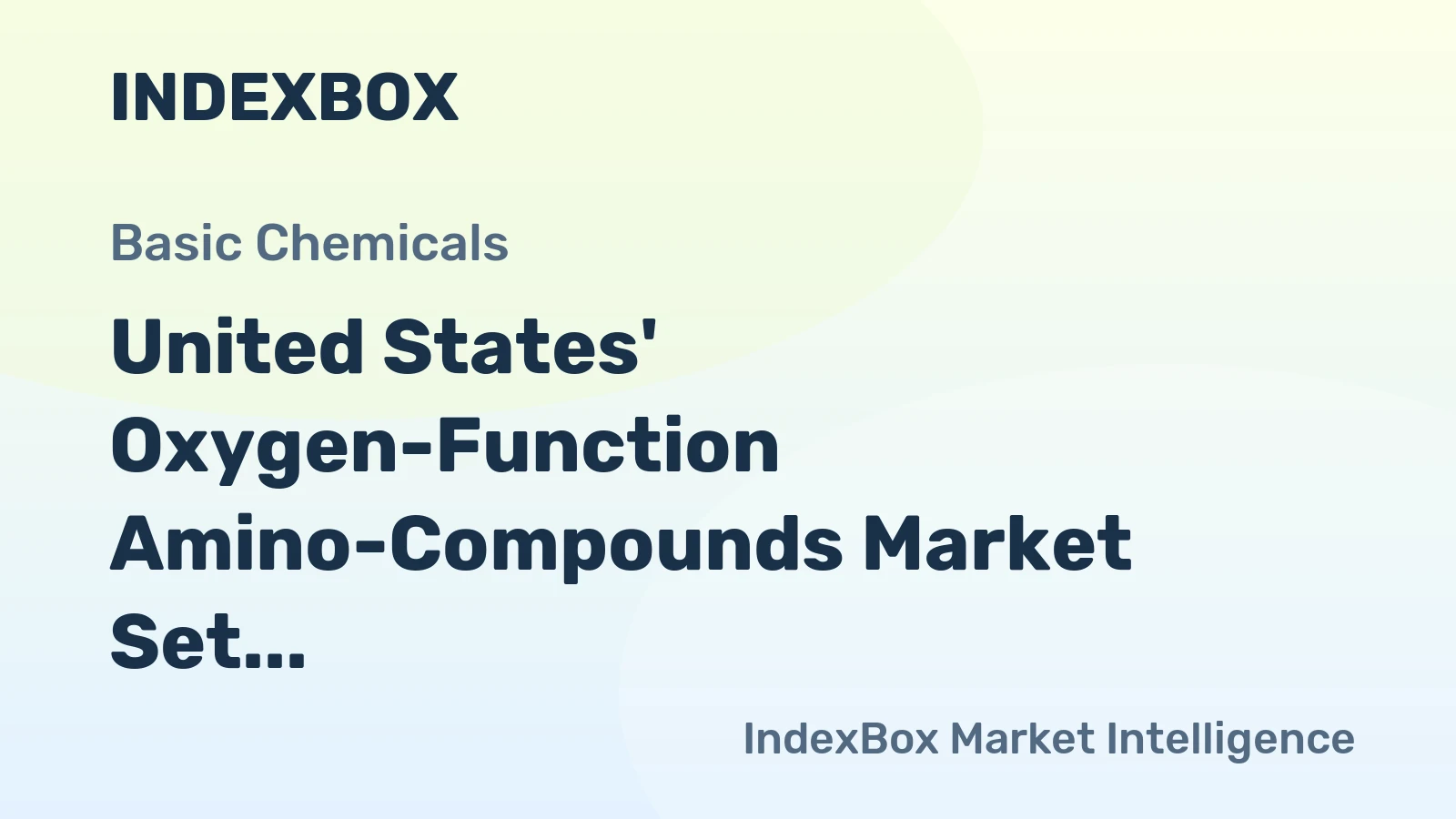 United States' Oxygen-Function Amino-Compounds Market Set for Steady Growth with 2.6% CAGR in Value Through 2035