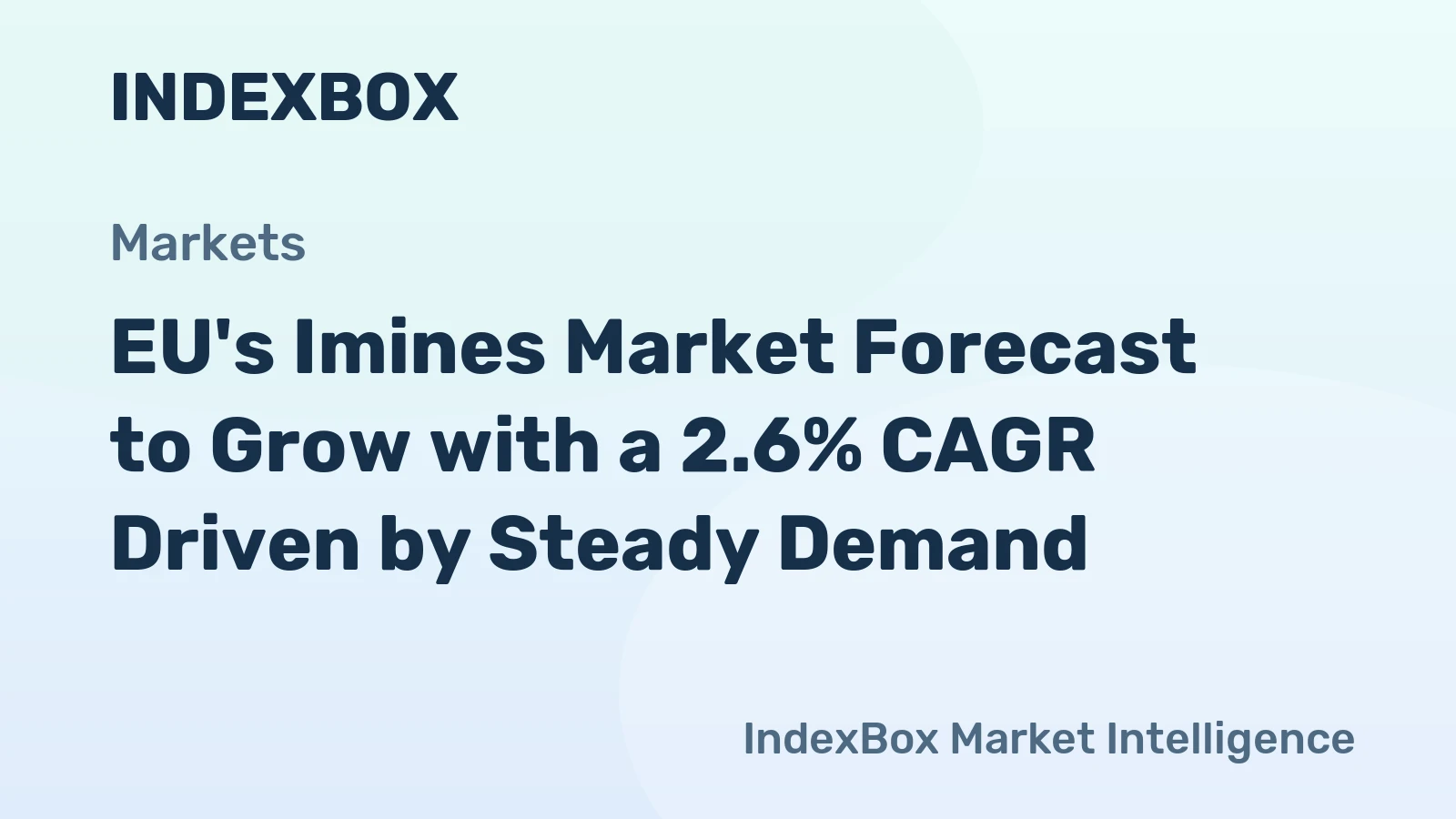 EU's Imines Market Forecast to Grow with a 2.6% CAGR Driven by Steady Demand