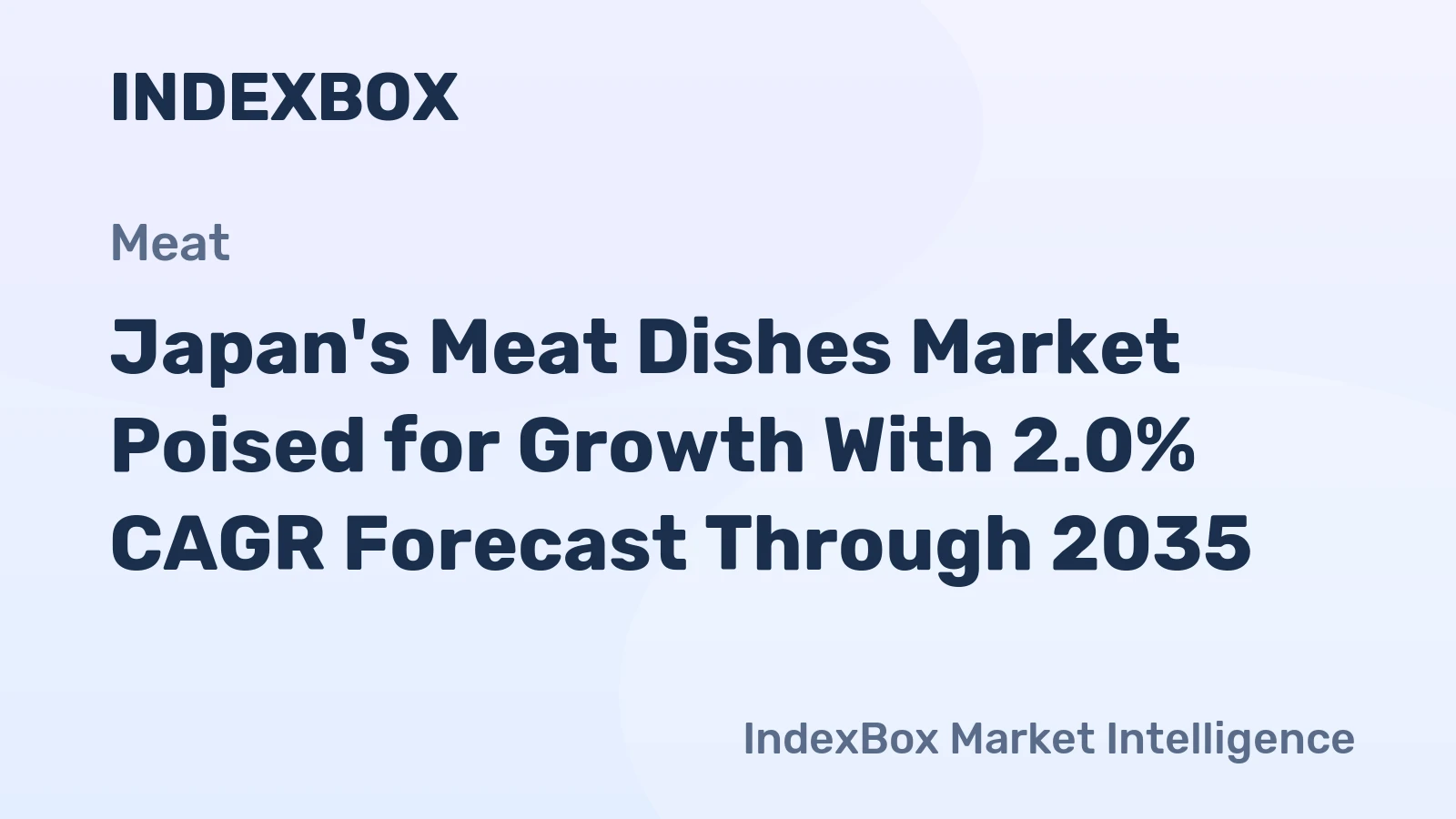 Japan's Meat Dishes Market Poised for Growth With 2.0% CAGR Forecast Through 2035