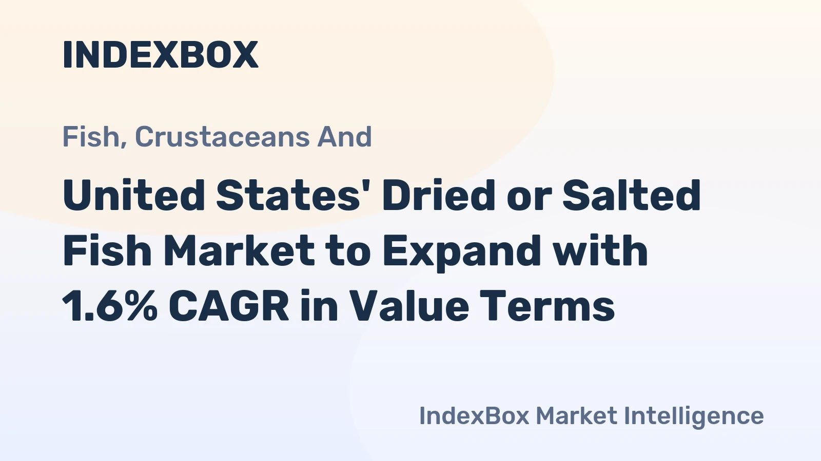 United States' Dried or Salted Fish Market to Expand with 1.6% CAGR in Value Terms