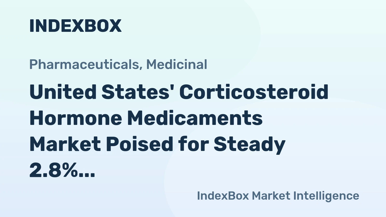 United States' Corticosteroid Hormone Medicaments Market Poised for Steady 2.8% CAGR Growth Through 2035