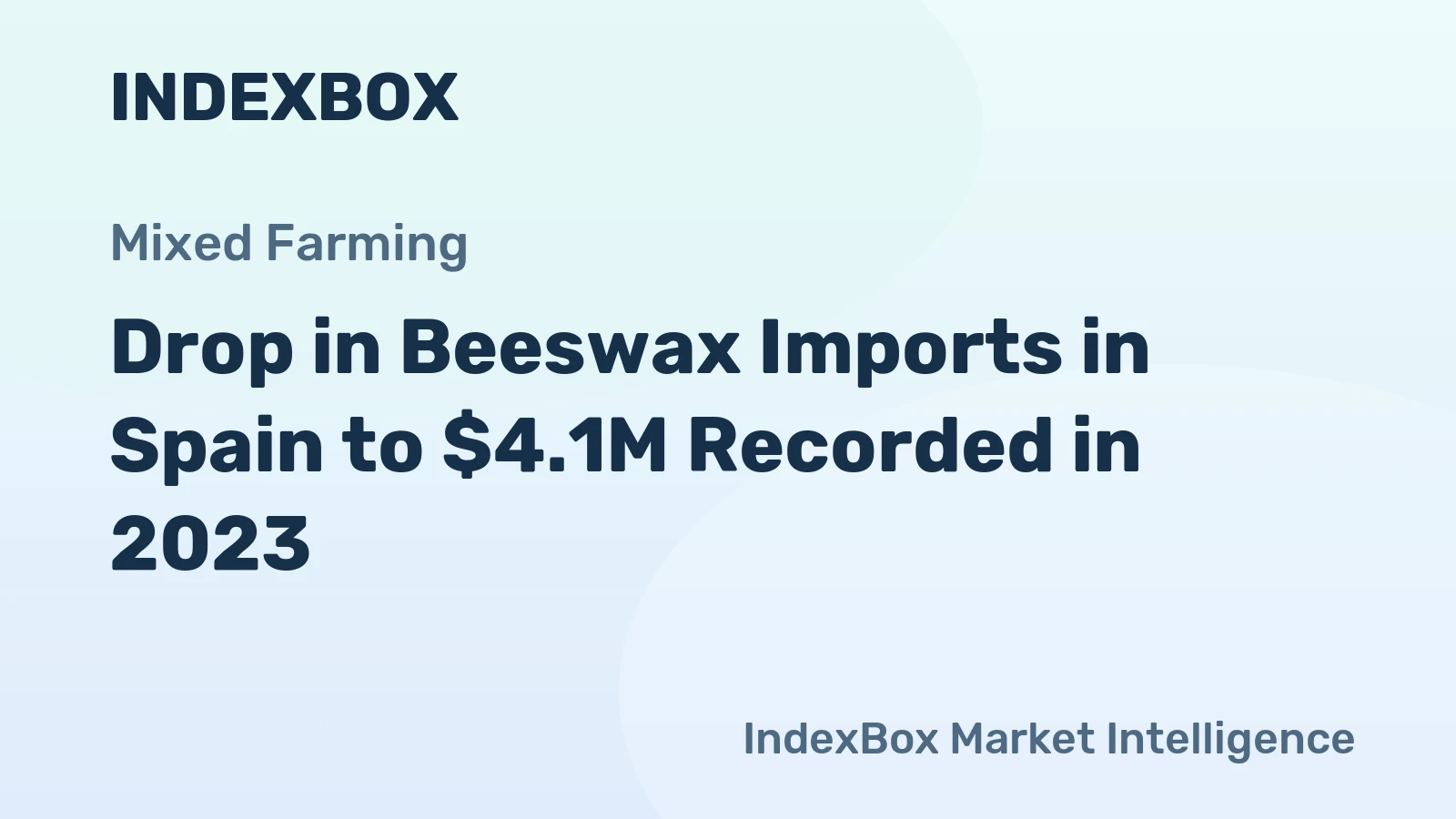 Drop in Beeswax Imports in Spain to $4.1M Recorded in 2023