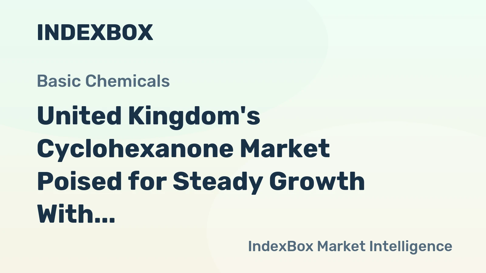 United Kingdom's Cyclohexanone Market Poised for Steady Growth With 2.0% Volume CAGR Through 2035