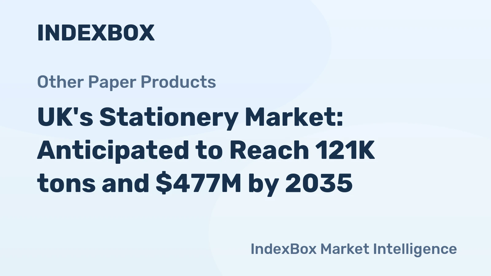 UK's Stationery Market: Anticipated to Reach 121K tons and $477M by 2035