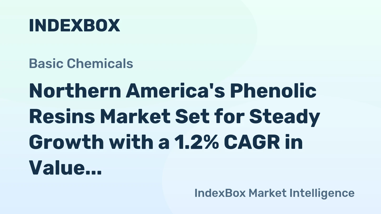 Northern America's Phenolic Resins Market Set for Steady Growth with a 1.2% CAGR in Value
