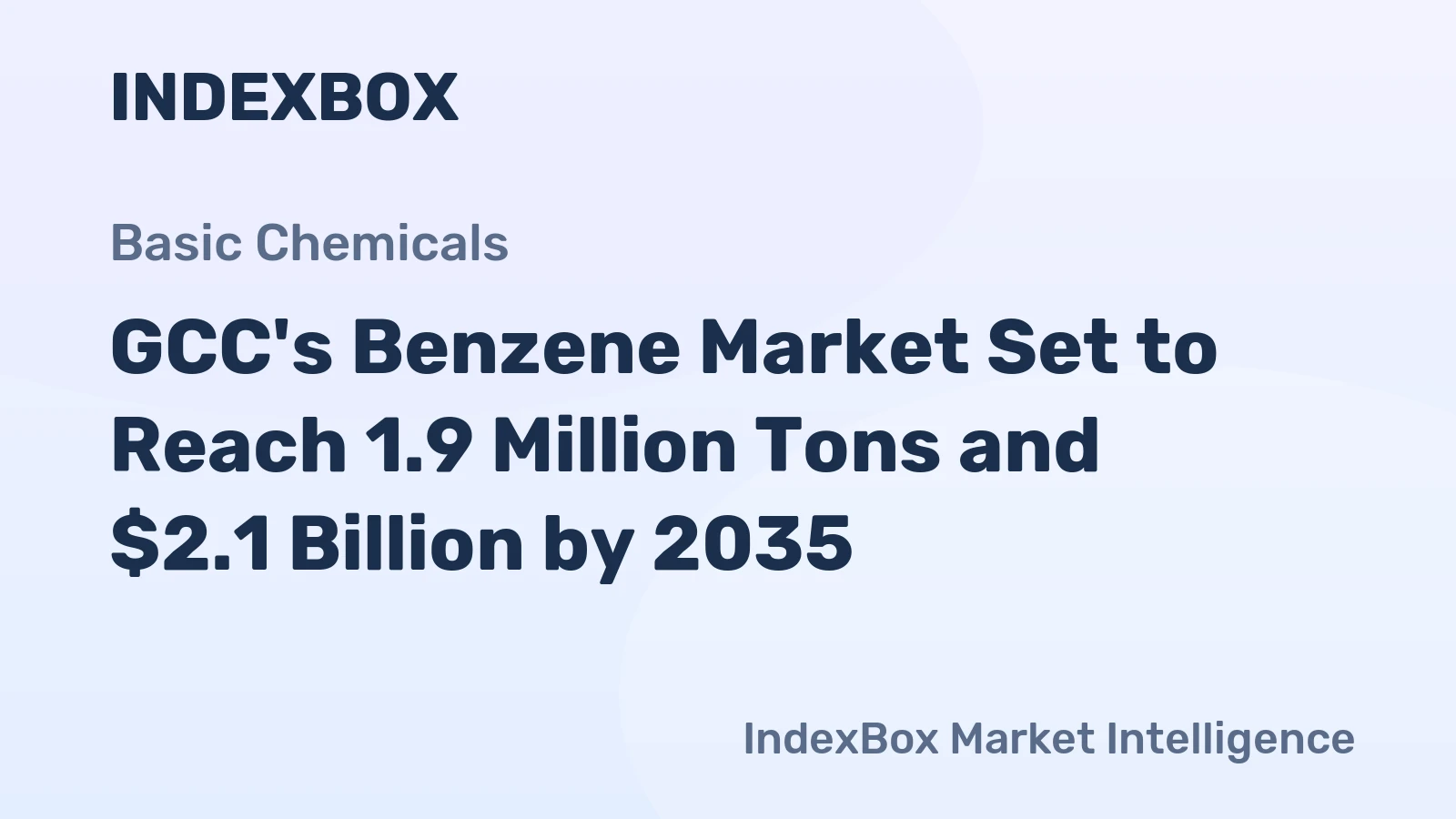 GCC's Benzene Market Set to Reach 1.9 Million Tons and $2.1 Billion by 2035