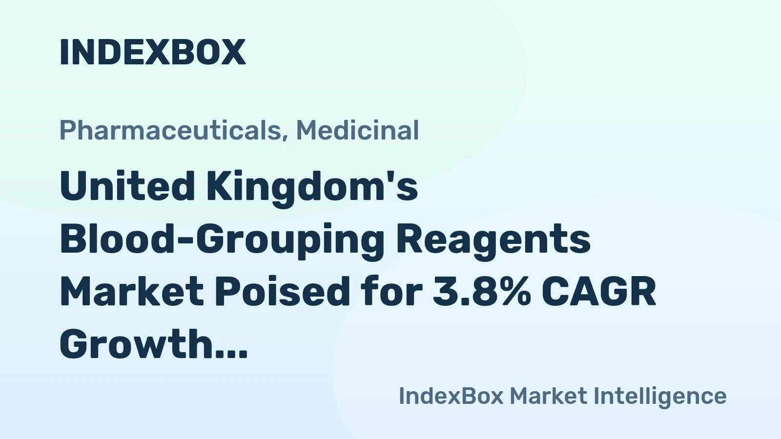 United Kingdom's Blood-Grouping Reagents Market Poised for 3.8% CAGR Growth Through 2035