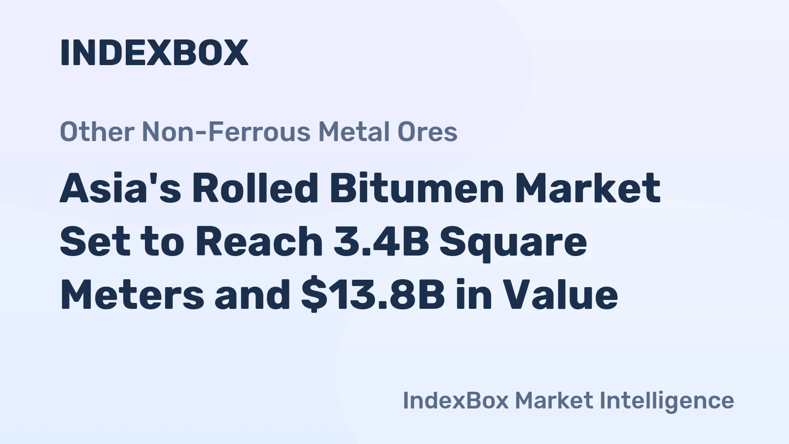Asia's Rolled Bitumen Market Set to Reach 3.4B Square Meters and $13.8B in Value