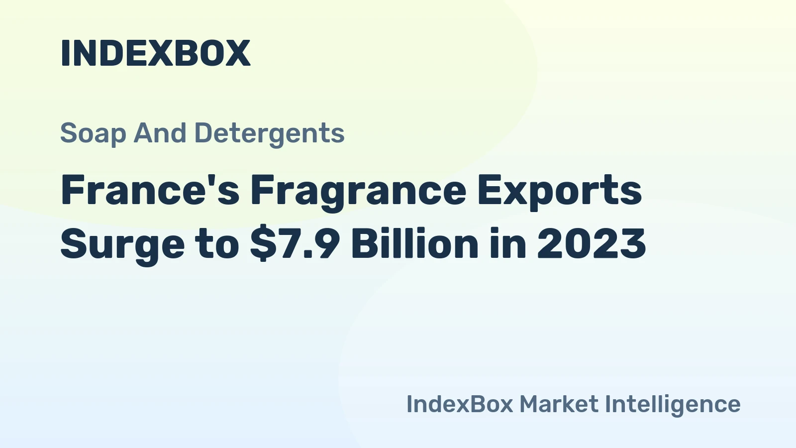 France's Fragrance Exports Surge to $7.9 Billion in 2023