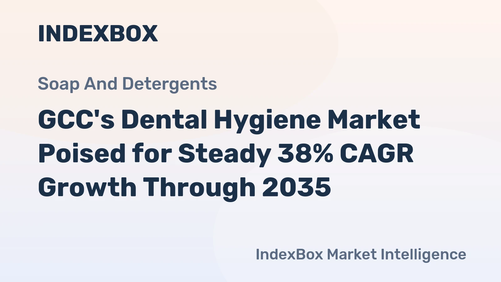 GCC's Dental Hygiene Market Poised for Steady 38% CAGR Growth Through 2035