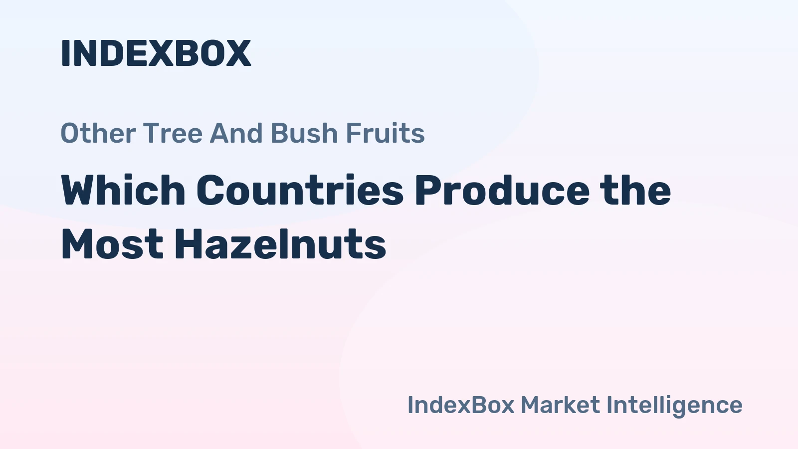 Which Countries Produce the Most Hazelnuts?
