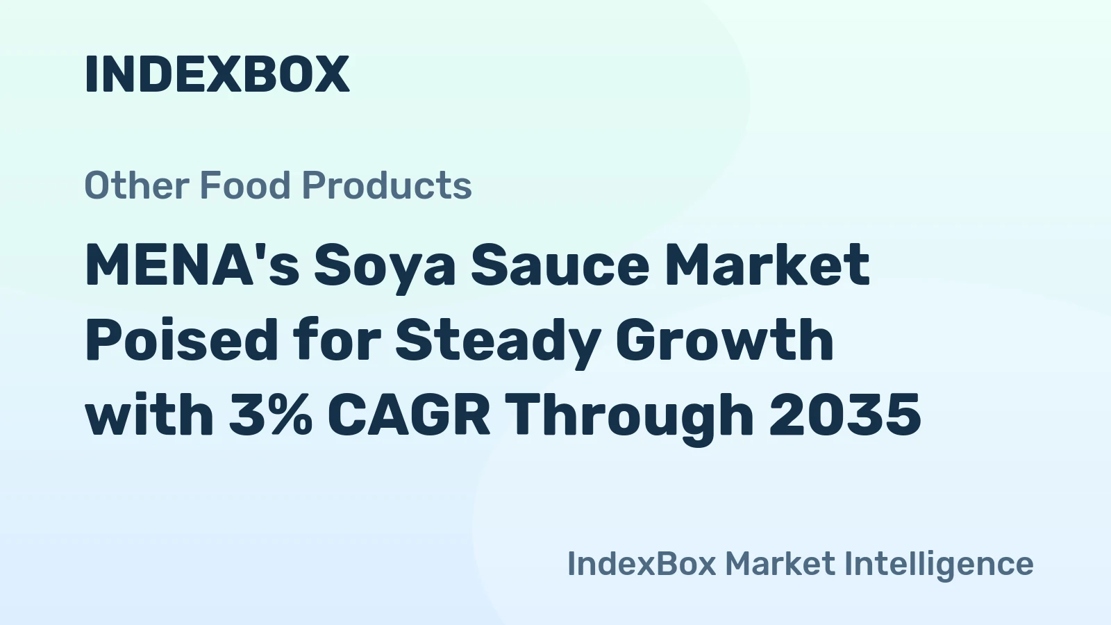 MENA's Soya Sauce Market Poised for Steady Growth with 3% CAGR Through 2035