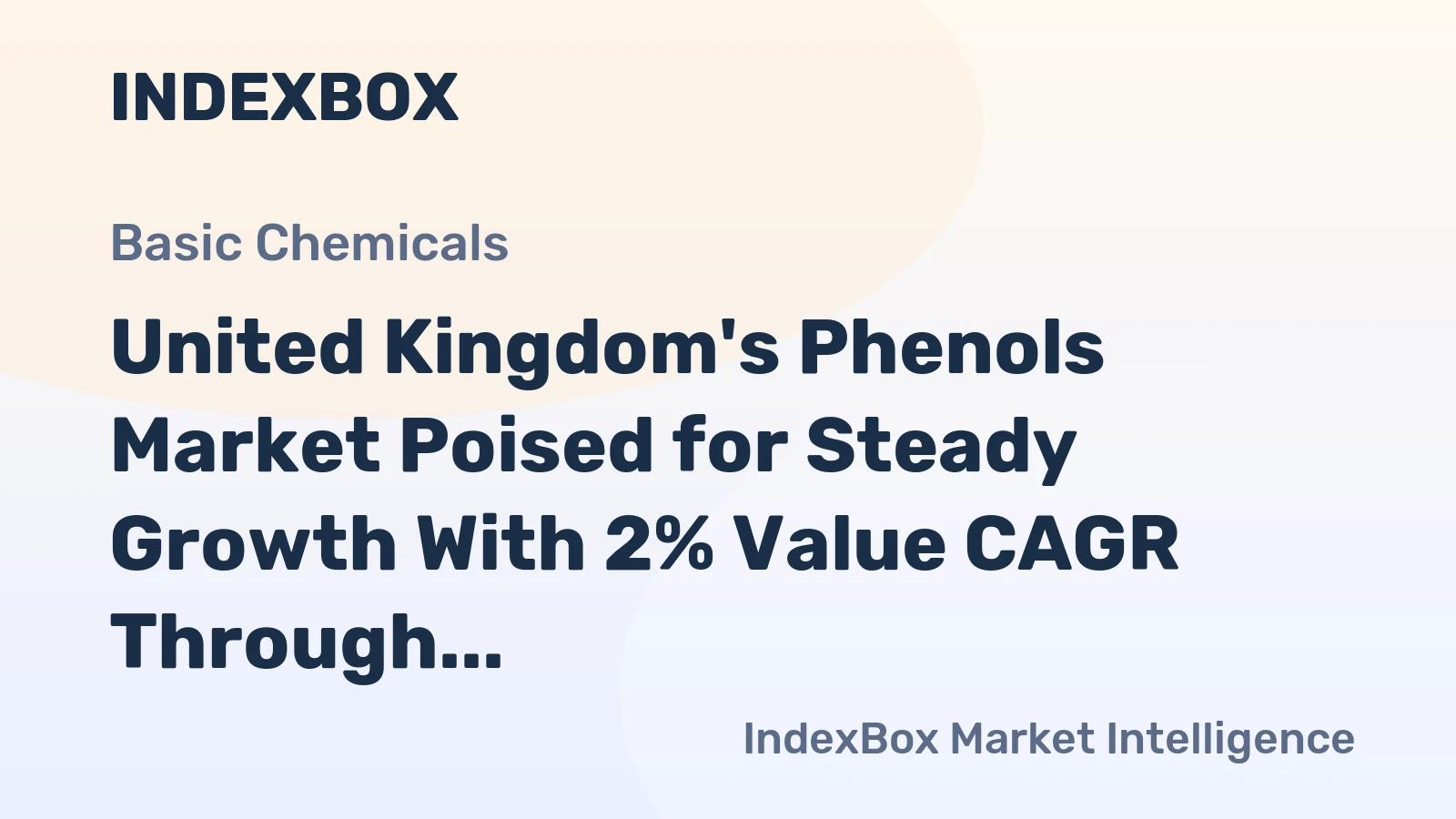 United Kingdom's Phenols Market Poised for Steady Growth With 2% Value CAGR Through 2035