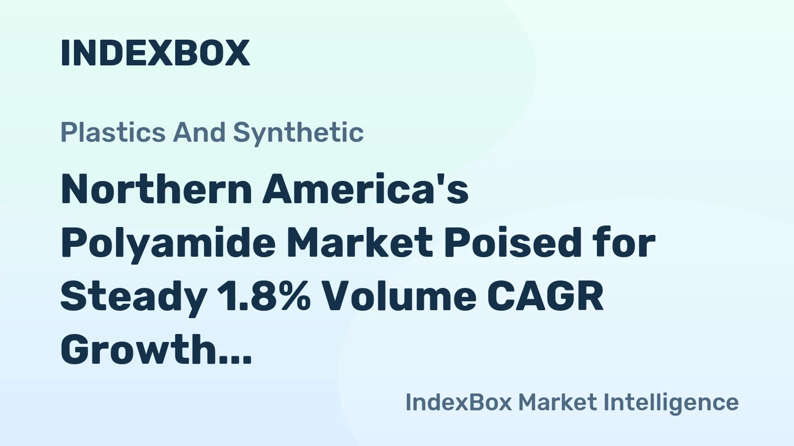 Northern America's Polyamide Market Poised for Steady 1.8% Volume CAGR Growth Through 2035