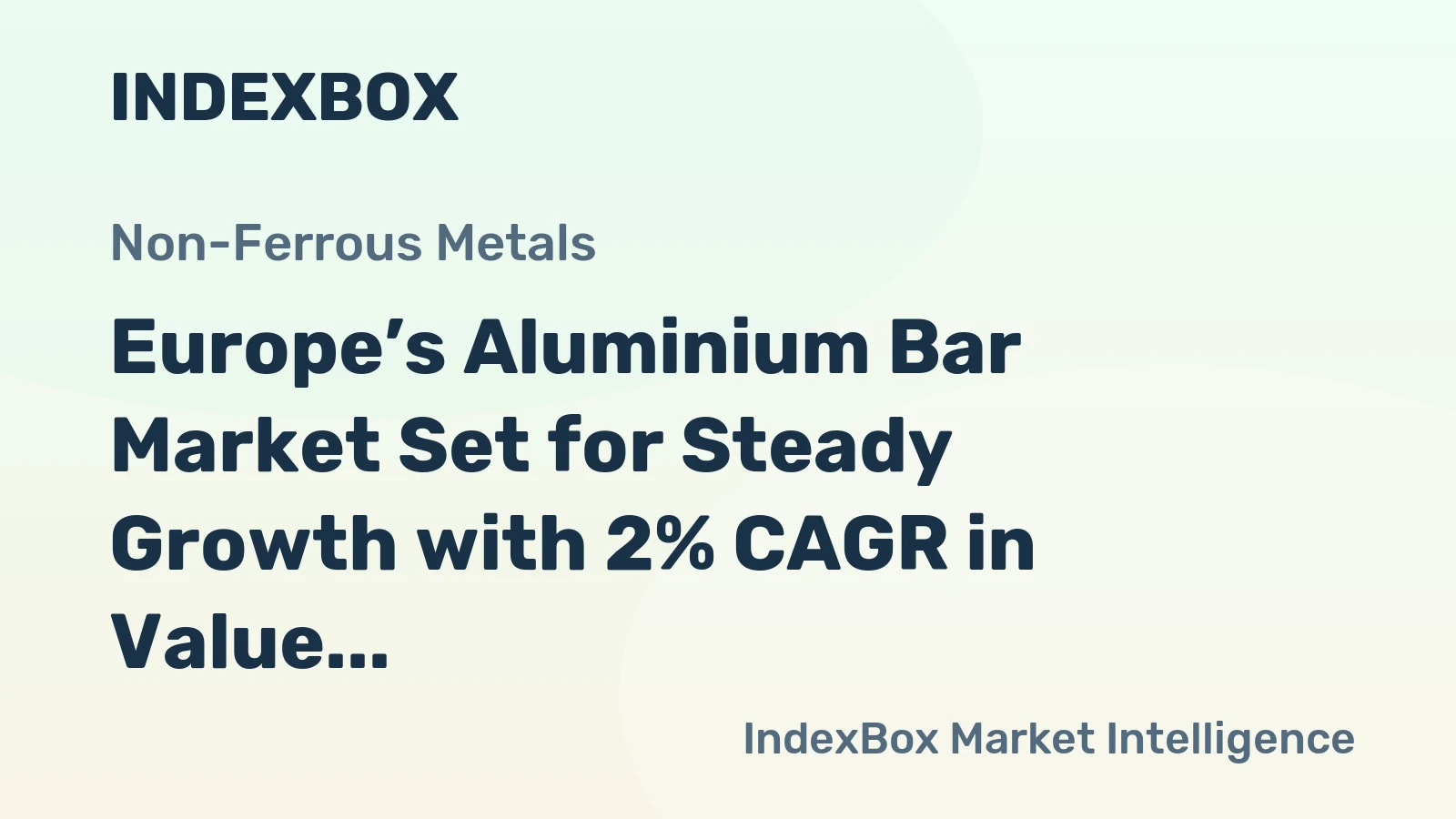 Europe’s Aluminium Bar Market Set for Steady Growth with 2% CAGR in Value Through 2035