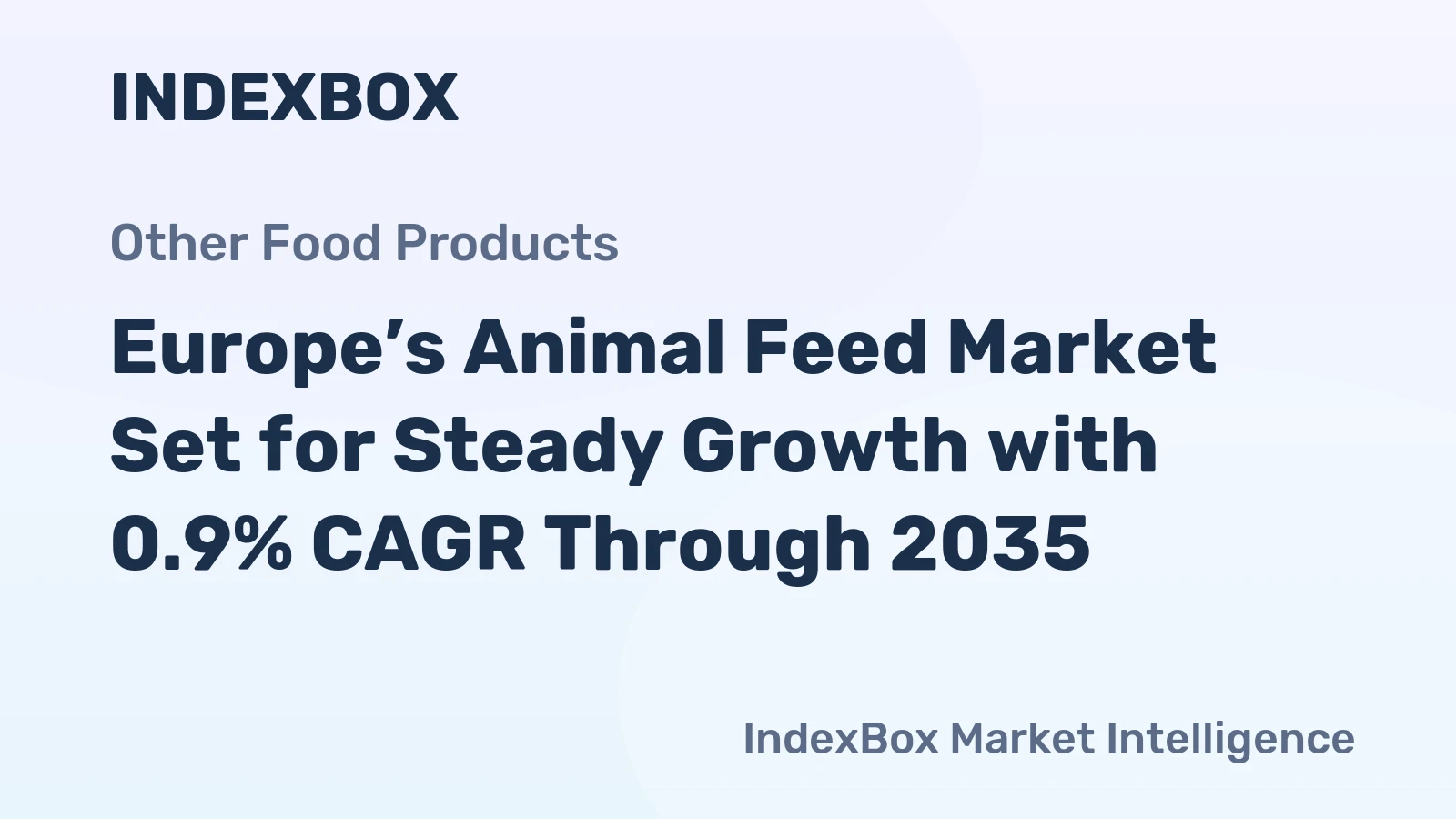 Europe’s Animal Feed Market Set for Steady Growth with 0.9% CAGR Through 2035