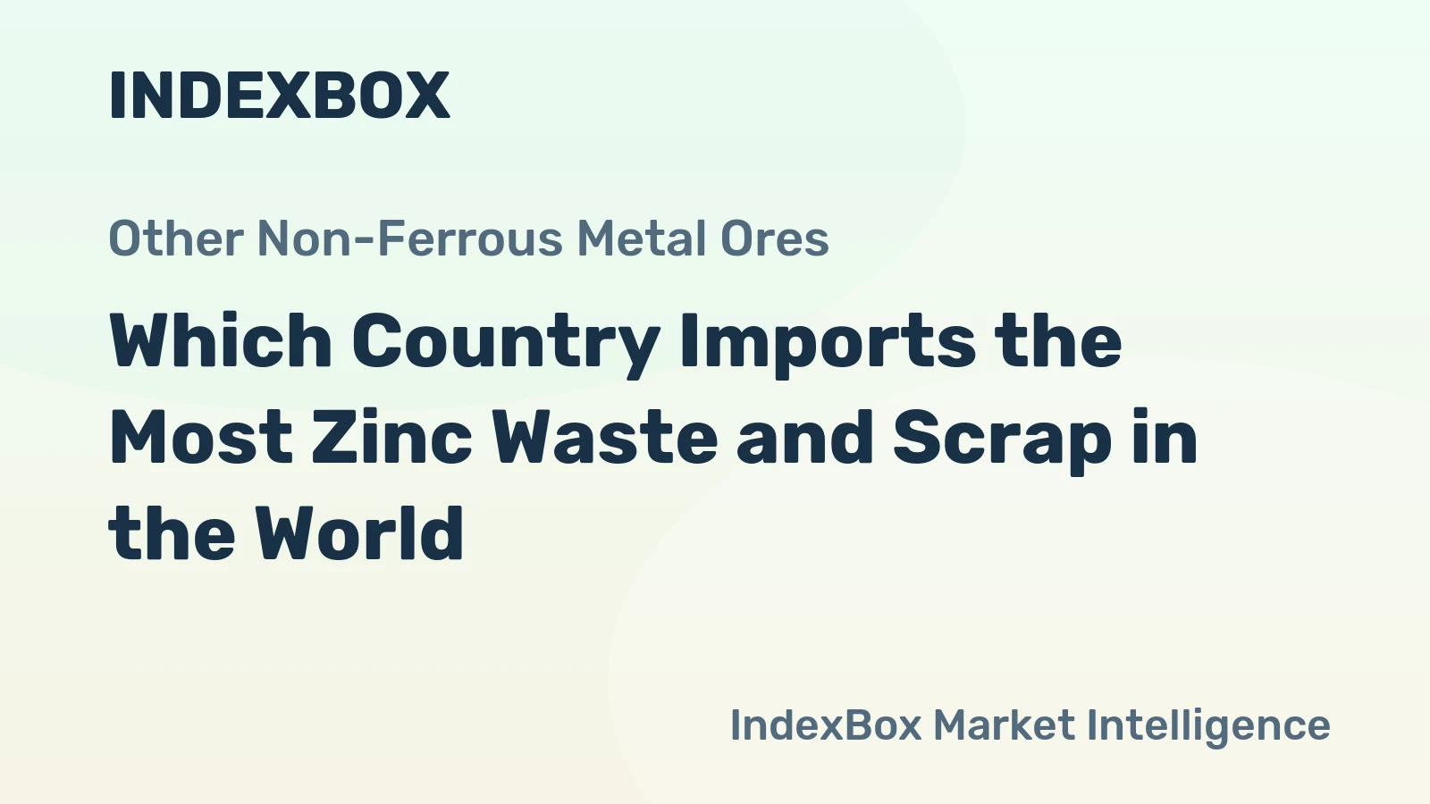 Which Country Imports the Most Zinc Waste and Scrap in the World?