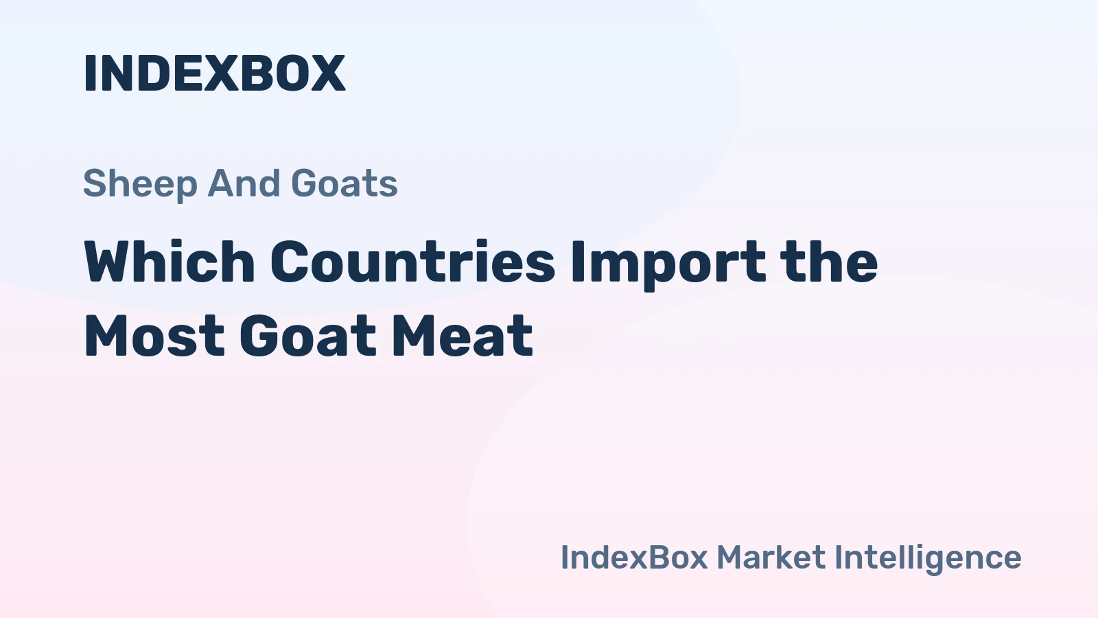 Which Countries Import the Most Goat Meat?