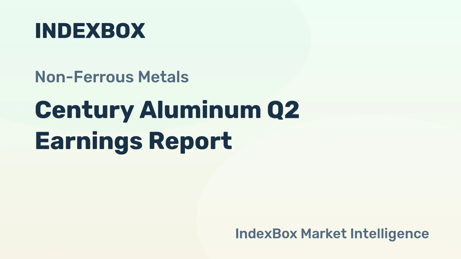 Century Aluminum Q2 Earnings Report