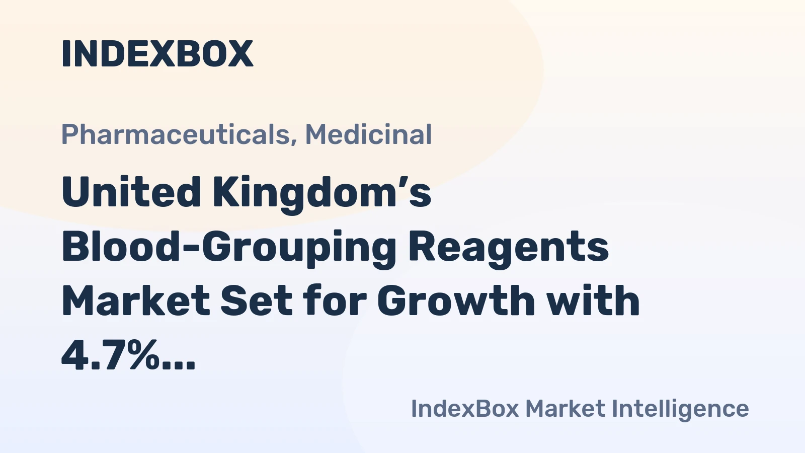 United Kingdom’s Blood-Grouping Reagents Market Set for Growth with 4.7% CAGR in Value