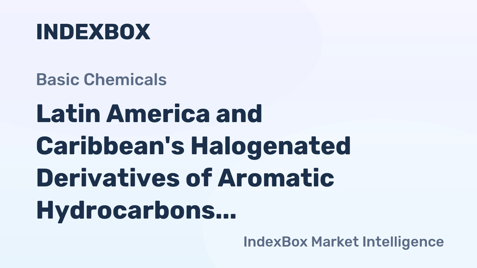 Latin America and Caribbean's Halogenated Derivatives of Aromatic Hydrocarbons Market to Reach 73K Tons and $631M by 2035