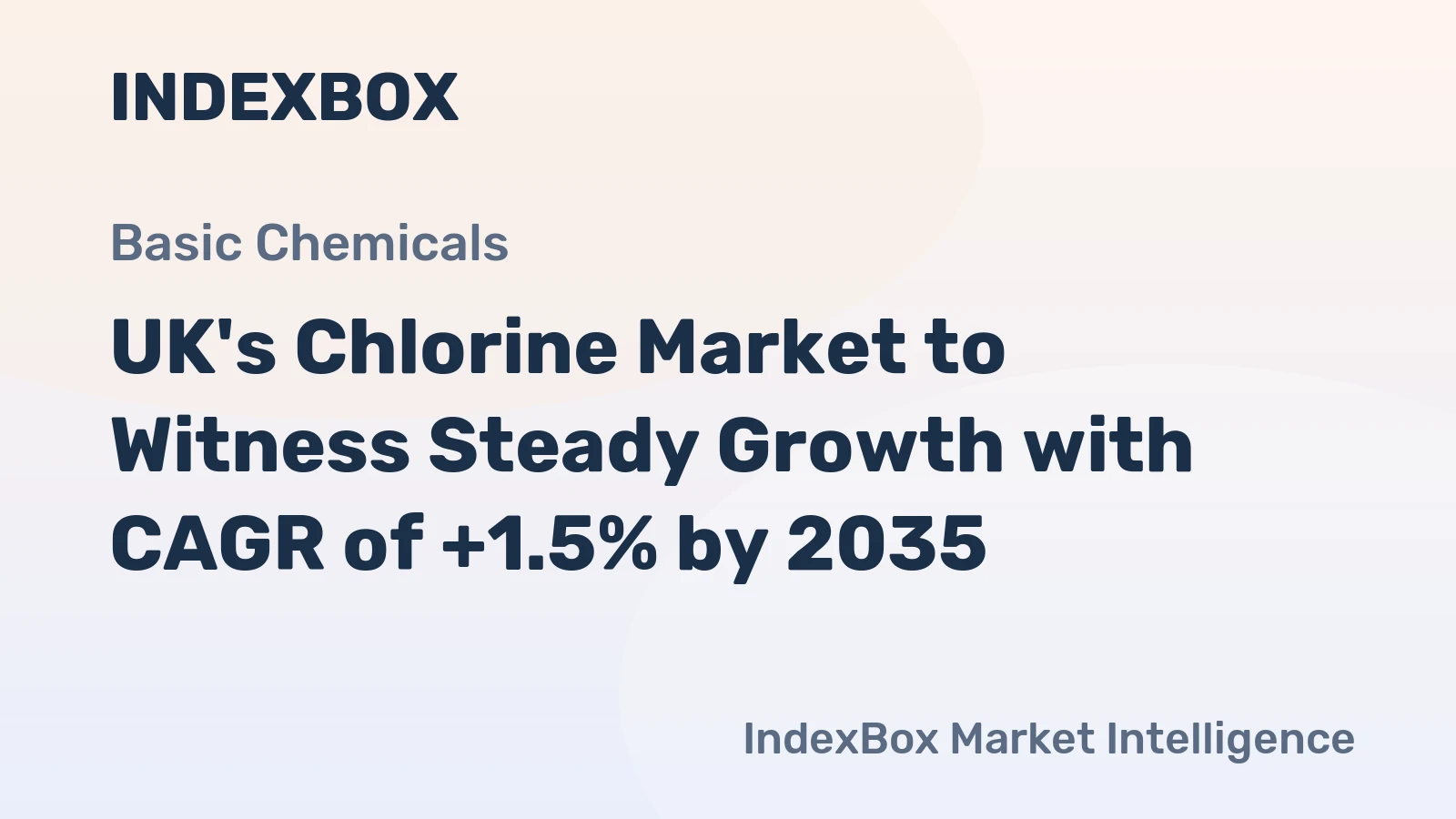 UK's Chlorine Market to Witness Steady Growth with CAGR of +1.5% by 2035