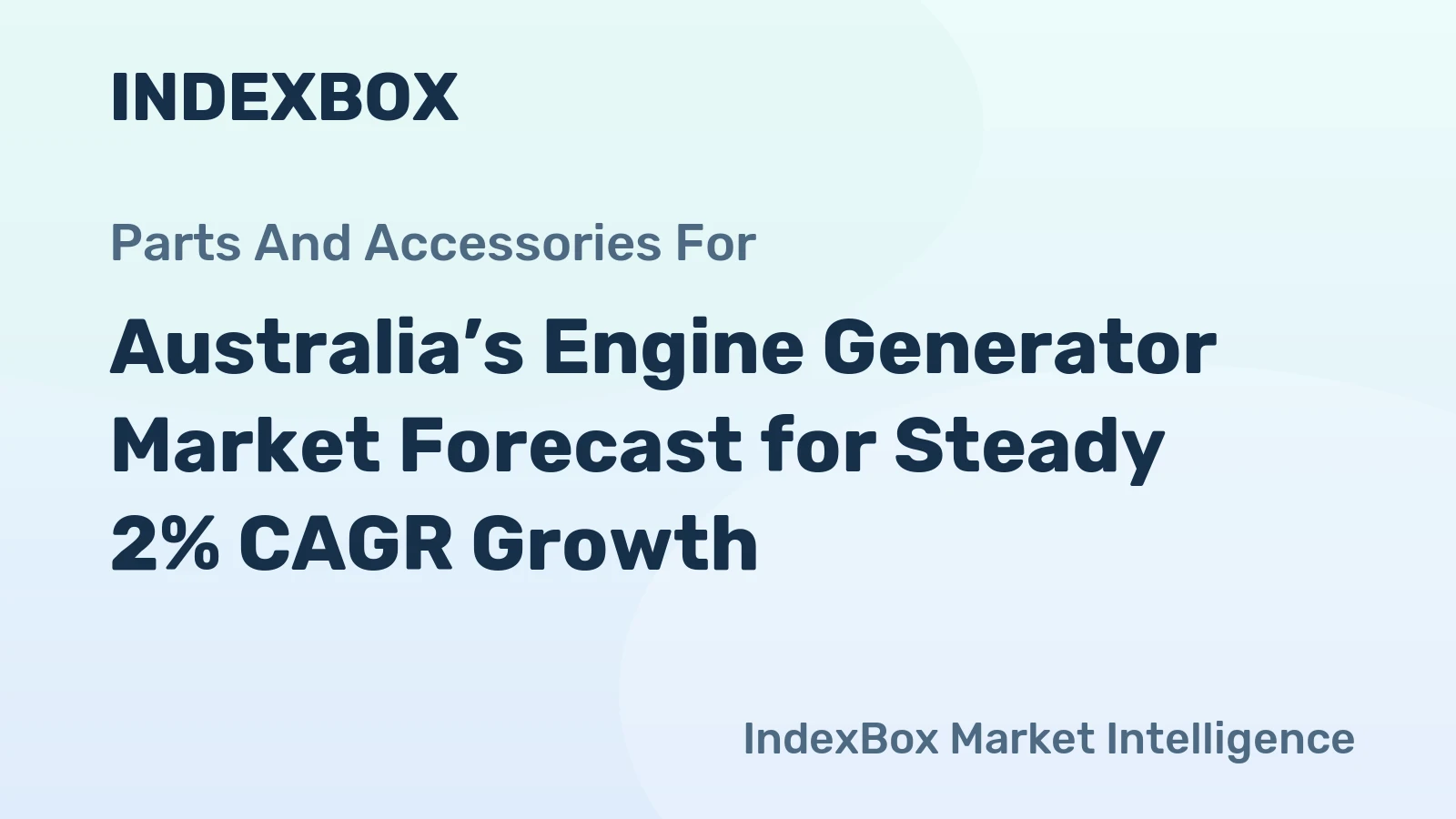 Australia’s Engine Generator Market Forecast for Steady 2% CAGR Growth