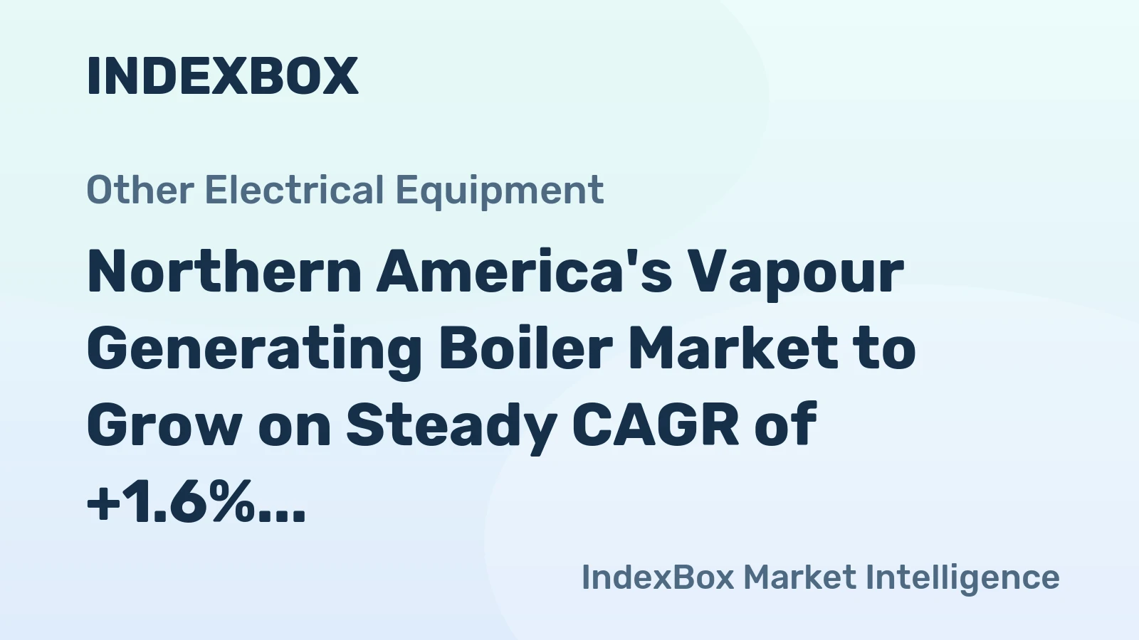 Northern America's Vapour Generating Boiler Market to Grow on Steady CAGR of +1.6% Through 2035