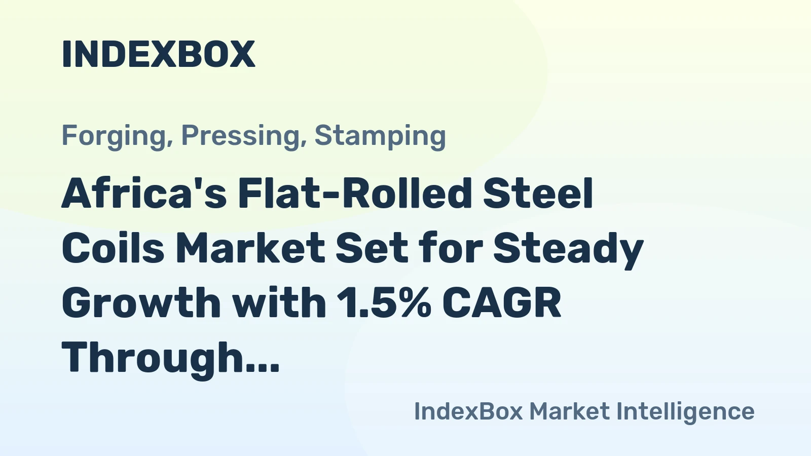 Africa's Flat-Rolled Steel Coils Market Set for Steady Growth with 1.5% CAGR Through 2035