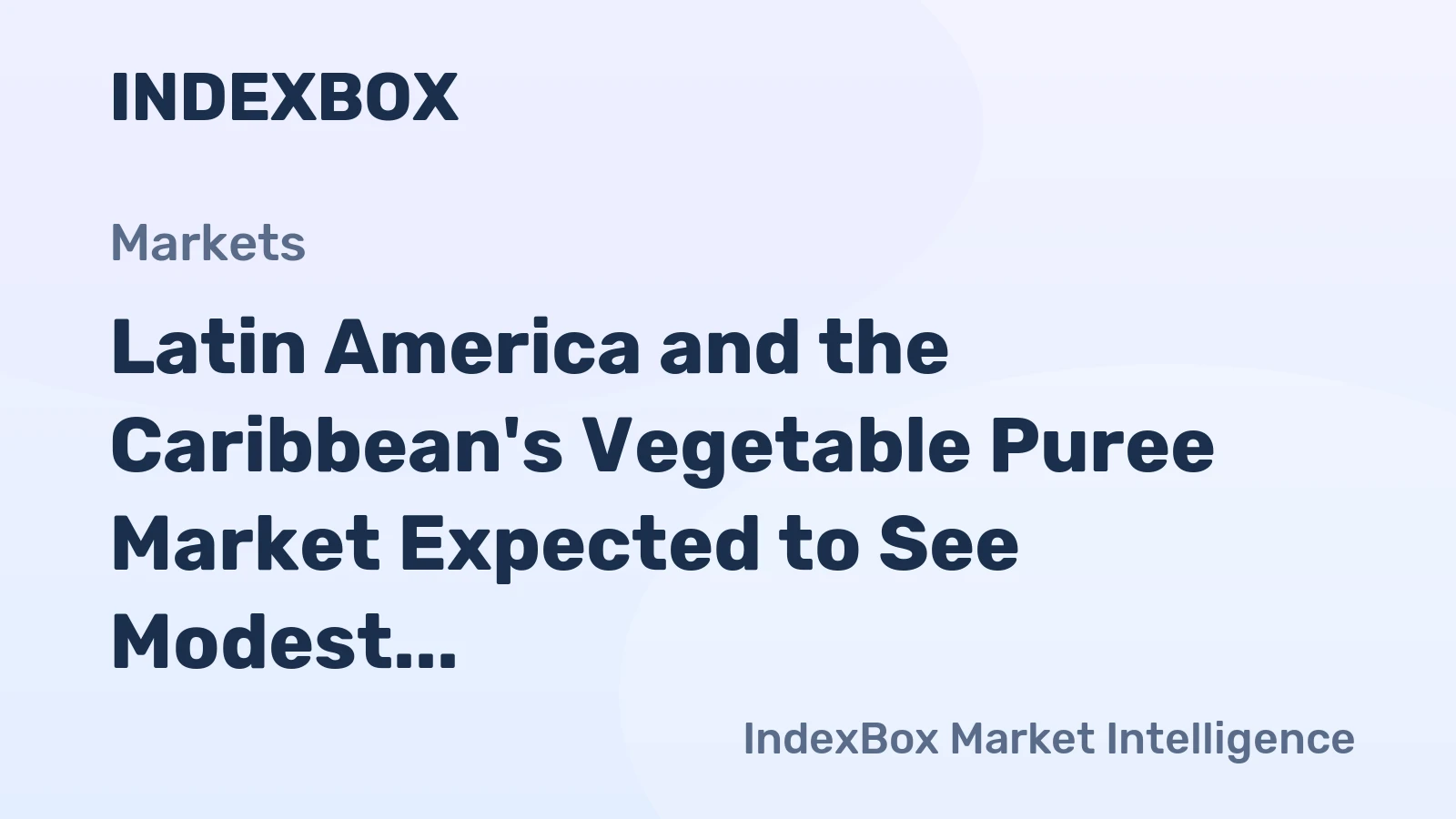 Latin America and the Caribbean's Vegetable Puree Market Expected to See Modest Growth with Volume Reaching 2K Tons and Value Reaching $6.1M by 2035