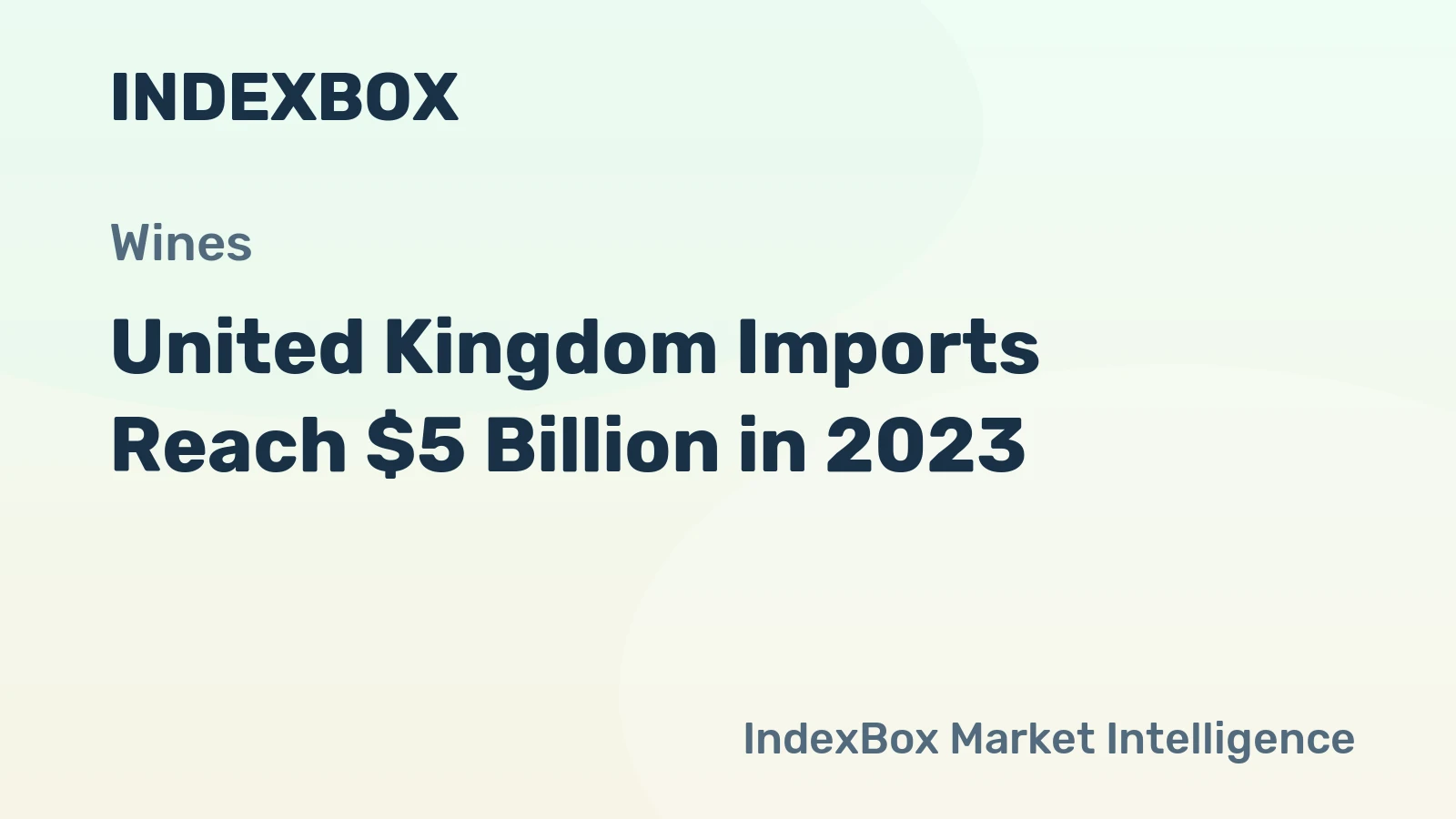 United Kingdom Imports Reach $5 Billion in 2023