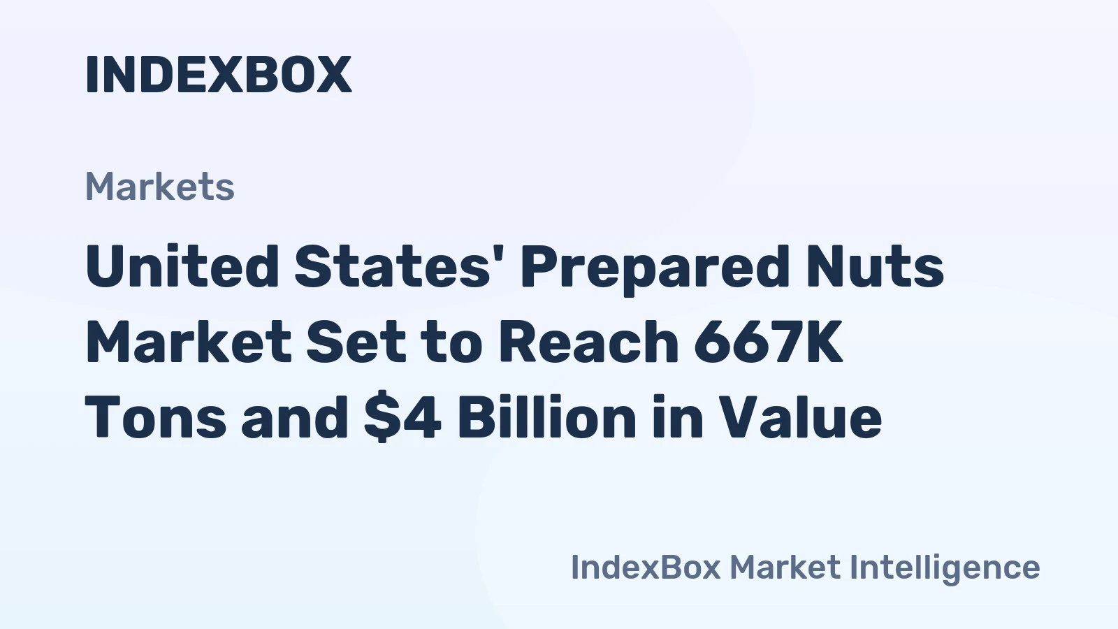 United States' Prepared Nuts Market Set to Reach 667K Tons and $4 Billion in Value