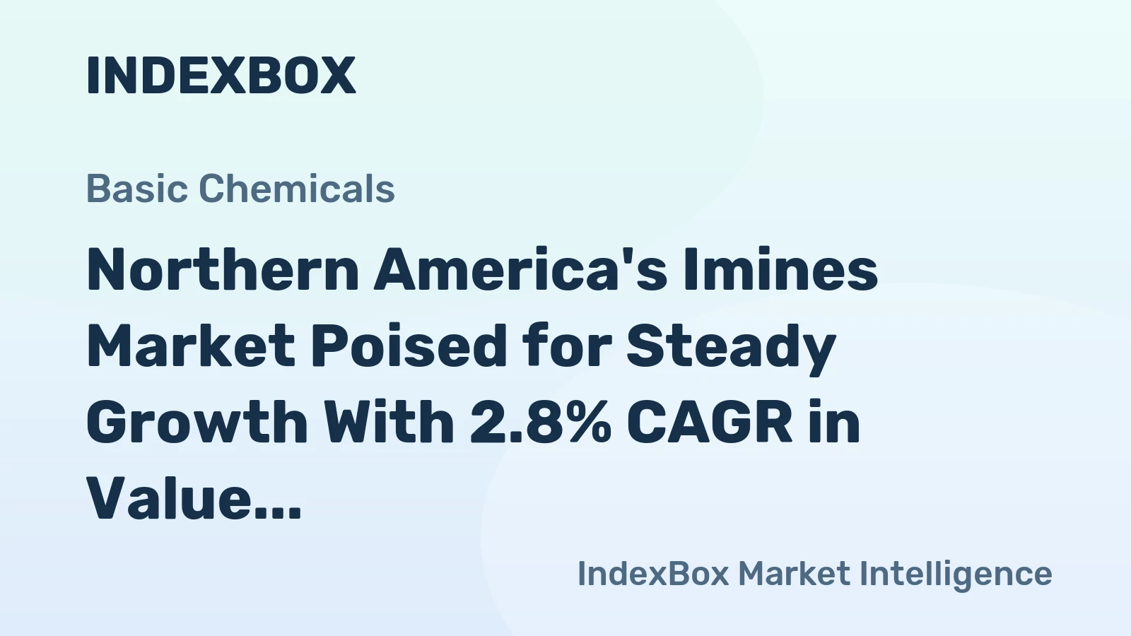 Northern America's Imines Market Poised for Steady Growth With 2.8% CAGR in Value Through 2035