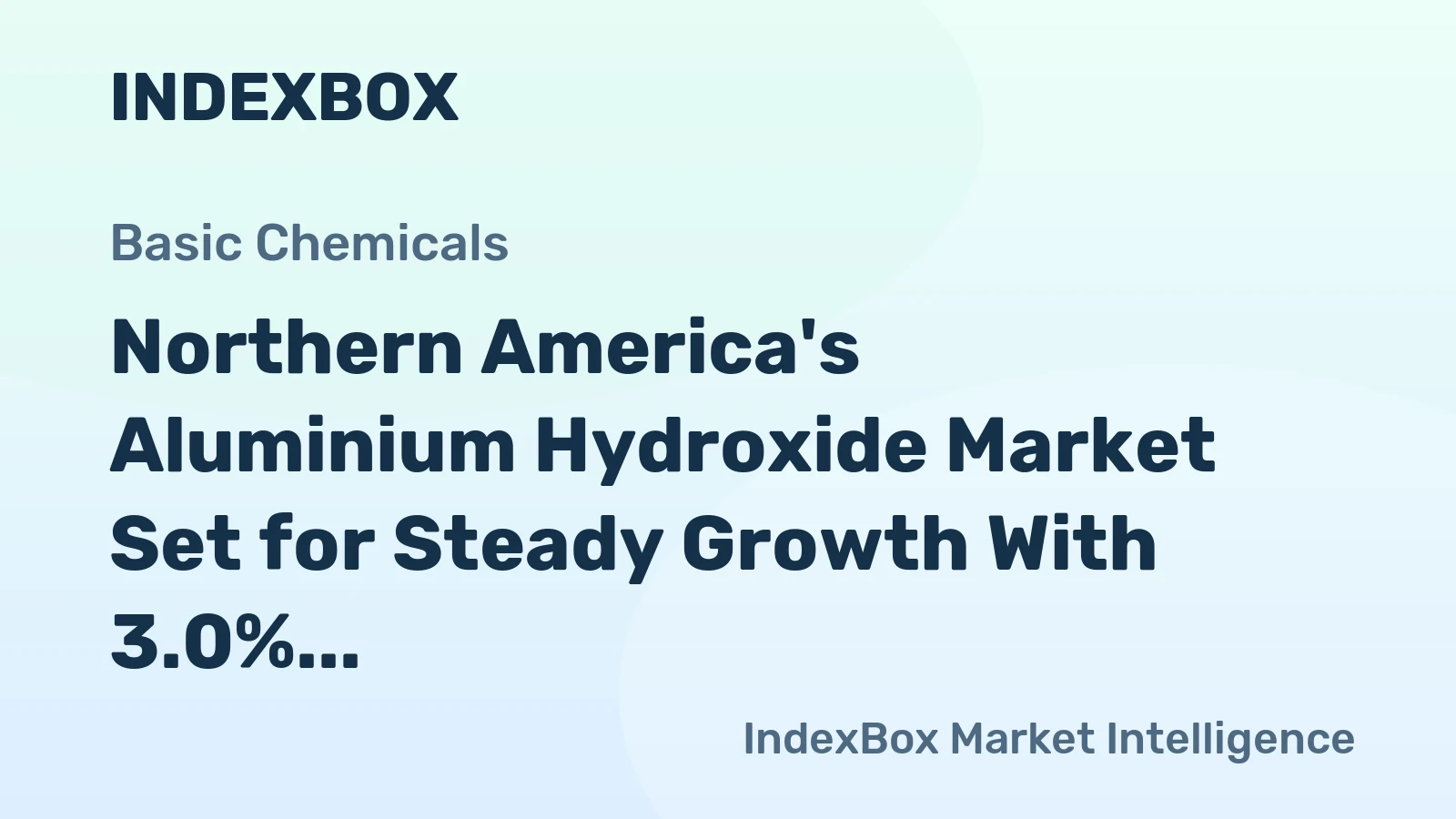 Northern America's Aluminium Hydroxide Market Set for Steady Growth With 3.0% CAGR in Value