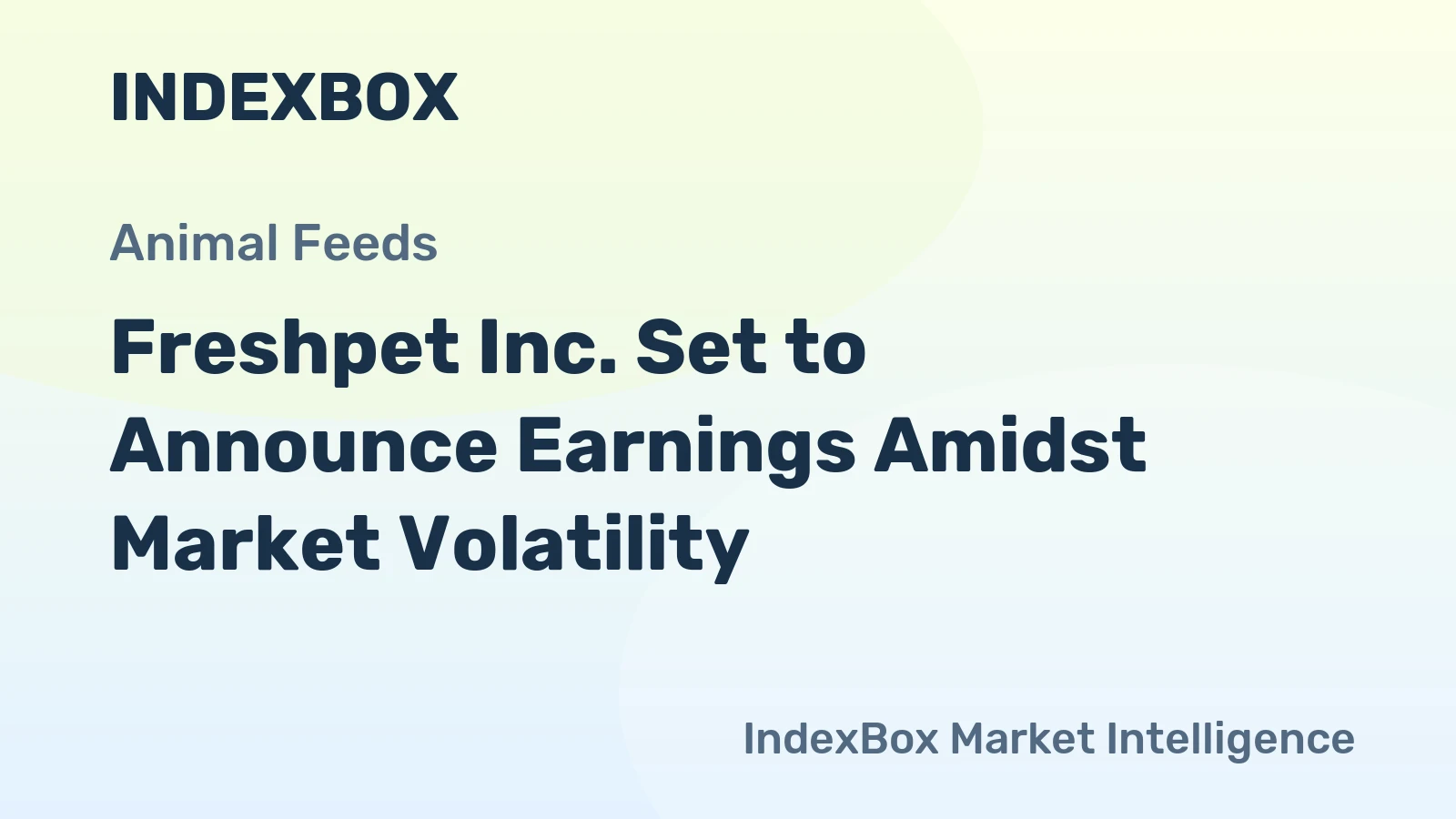 Freshpet Inc. Set to Announce Earnings Amidst Market Volatility